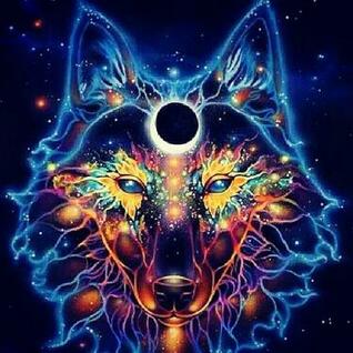 [49+] Trippy Wolf Wallpapers on WallpaperSafari