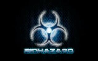 [46+] Blue Biohazard Wallpaper on WallpaperSafari