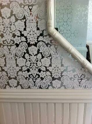 [47+] Metallic Flocked Wallpaper on WallpaperSafari