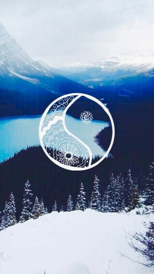 [48+] Ying Yang iPhone Wallpaper on WallpaperSafari
