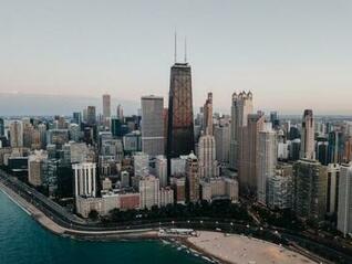 Free download chicago skyline linkedIn background Blackmore Partners ...