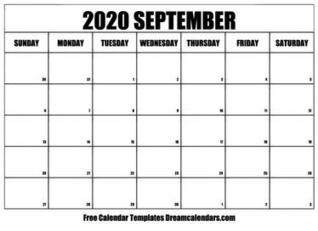 [42+] September 2020 Calendar Wallpapers on WallpaperSafari