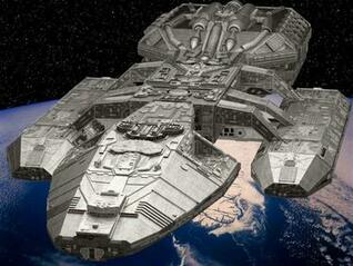 Free download the battlestar galactica craft colonial battlestar type ...