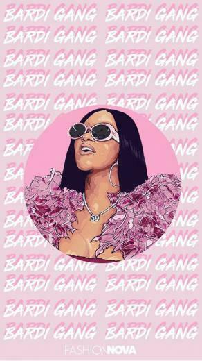[19+] Cardi B Cartoon Wallpapers on WallpaperSafari