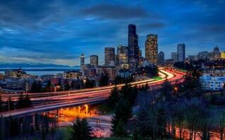Free download Sunset in Seattle wallpapers [2048x1152] for your Desktop ...