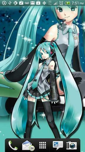 [48+] Hatsune Miku Android Wallpaper on WallpaperSafari