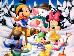 [47+] Winter Mickey Mouse Wallpaper on WallpaperSafari