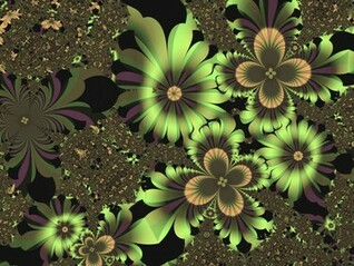 [50+] Green Flower Wallpaper on WallpaperSafari