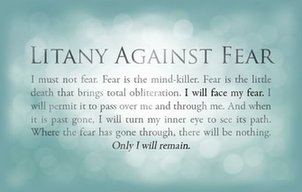 [50+] Litany Against Fear Wallpaper on WallpaperSafari