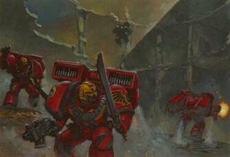 [48+] Warhammer 40K Blood Angels Wallpaper on WallpaperSafari