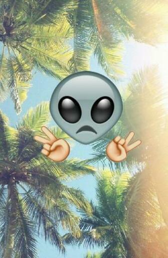 [49+] Alien Emoji Wallpaper on WallpaperSafari
