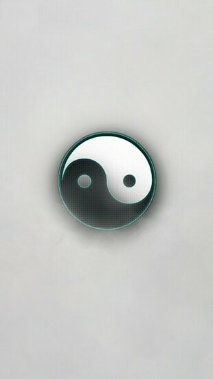 [48+] Ying Yang iPhone Wallpaper on WallpaperSafari