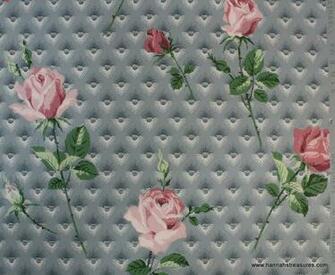 [47+] Vintage Cabbage Rose Wallpaper on WallpaperSafari