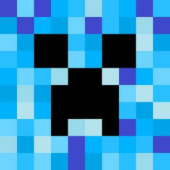 [39+] Minecraft Blue Creeper Wallpaper on WallpaperSafari
