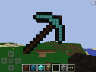 [42+] Minecraft Diamond Pickaxe Wallpaper on WallpaperSafari