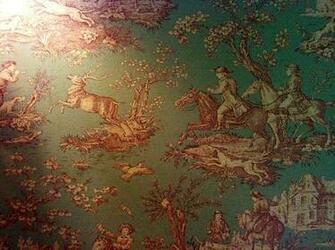 [48+] Warwick Hunting Scene Toile Wallpaper on WallpaperSafari