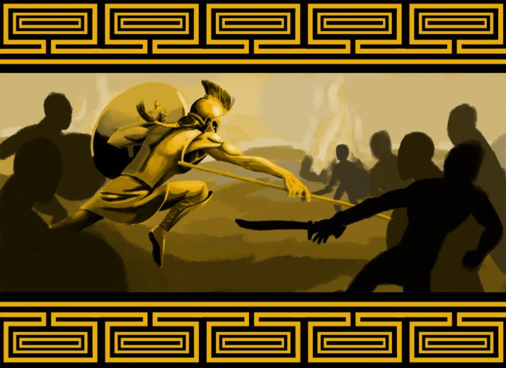 Free download ancient greece powerpoint template backgrounds for ...