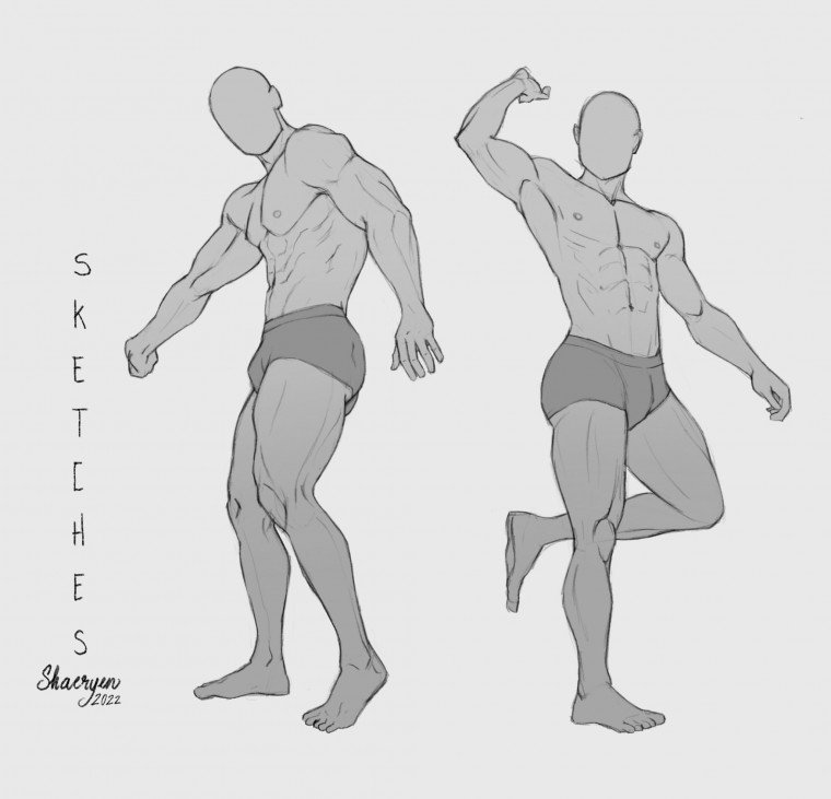 🔥 Free Download Male Pose Reference Drawing Wallpaper by @patriciakelly ...