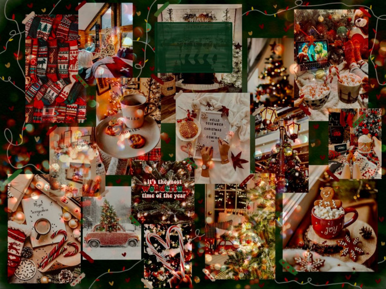 🔥 [150+] Preppy Christmas Wallpapers | WallpaperSafari