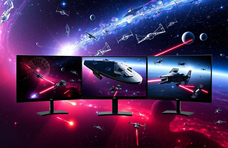 🔥 Free Download Triple Monitor Star Wars Wallpaper by @kmcmillan82 ...