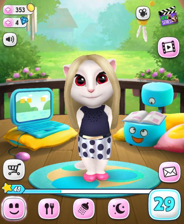 🔥 [80+] Talking Angela Wallpapers | WallpaperSafari