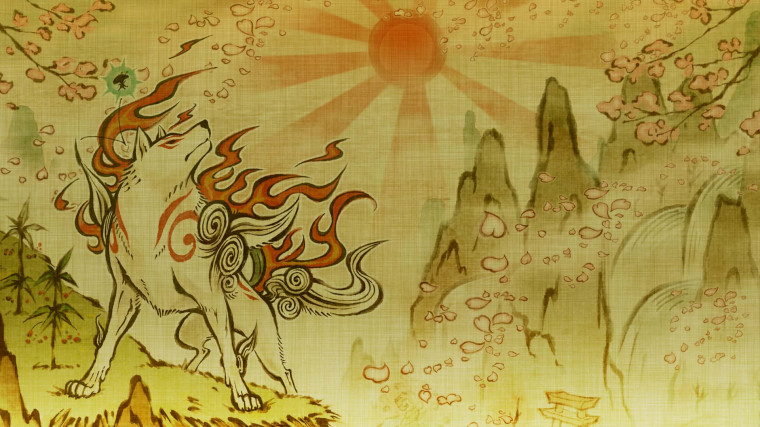 🔥 Free Download Explore The Gorgeous World Of Okami Hd Wallpaper by ...