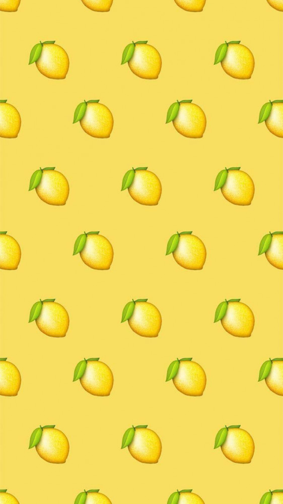 🔥 Free Download Vector Of Lemon Iphone Wallpaper Mobile Background by ...