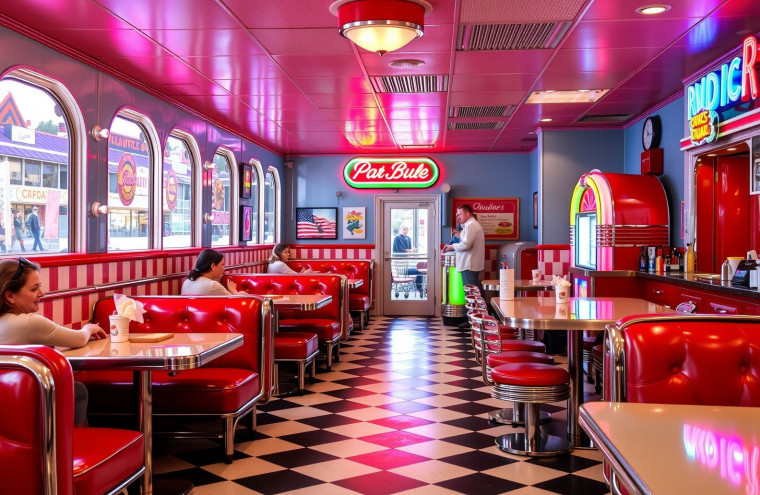 🔥 [60+] 50S Diner Wallpapers | WallpaperSafari