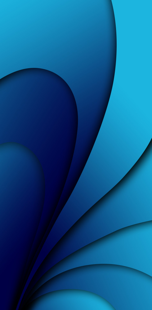 🔥 Free Download Ios Blue Spiral Gradient By ongliong11 Zollotech by ...