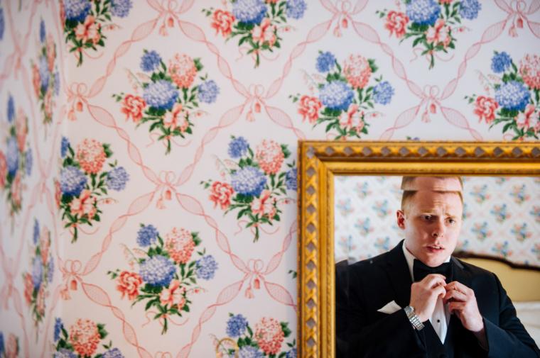 🔥 Free Download Dorothy Draper Wallpaper Greenbrier Groom Putting On ...