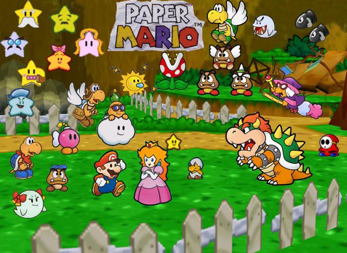 🔥 [100+] Paper Mario Wallpapers | WallpaperSafari