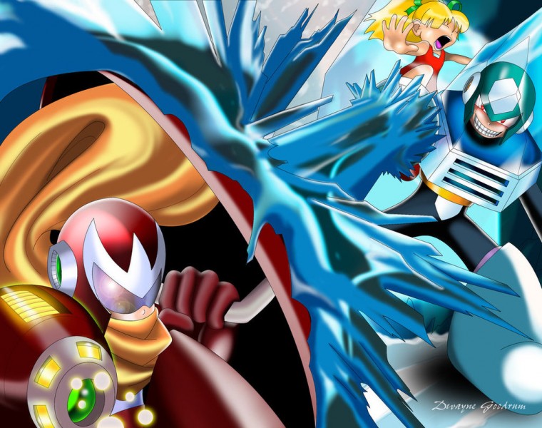 Free download protoman x by hiyashix2 customization wallpaper other ...