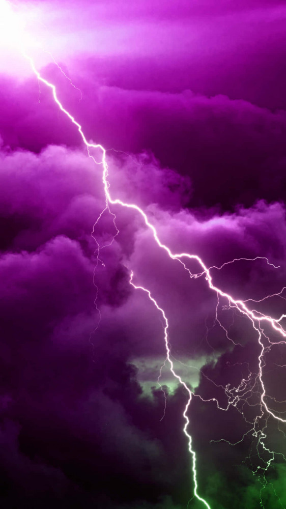 🔥 [40+] Purple Lightning Wallpapers | WallpaperSafari