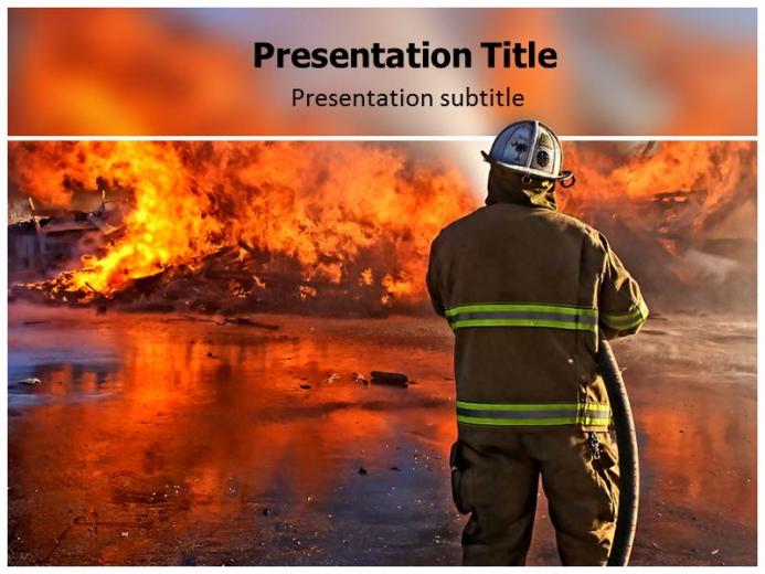 🔥 Free Download Ppt Templates Fire Brigade Template Powerpoint ...