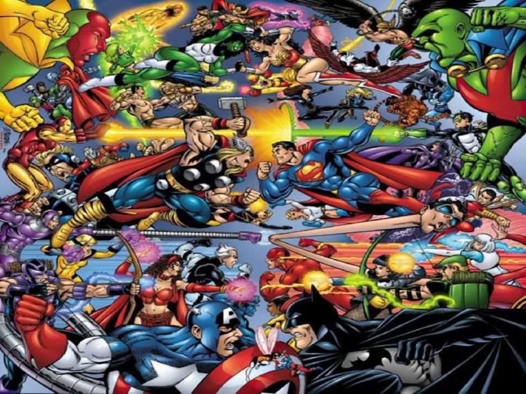 🔥 [50+] Marvel Vs Dc Heroes Wallpapers HD | WallpaperSafari