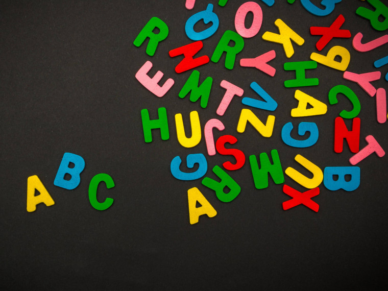 🔥 Free Download Alphabet Letters In The Form Of Abc Wallpaper by ...