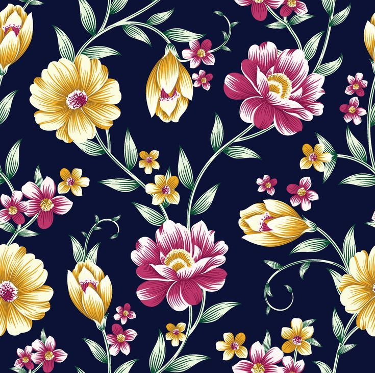 🔥 Free Download Floral Pattern Wallpaper by @rlawson | WallpaperSafari