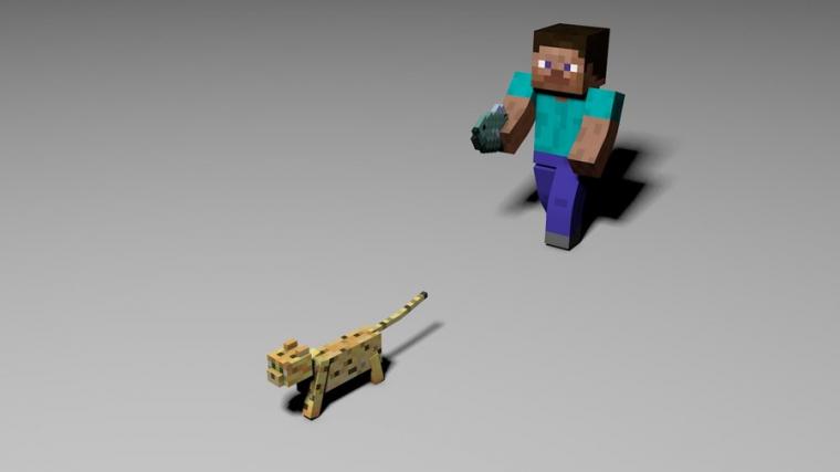 🔥 Free Download Ocelot Minecraft By diabl0cube by @cburke81 ...