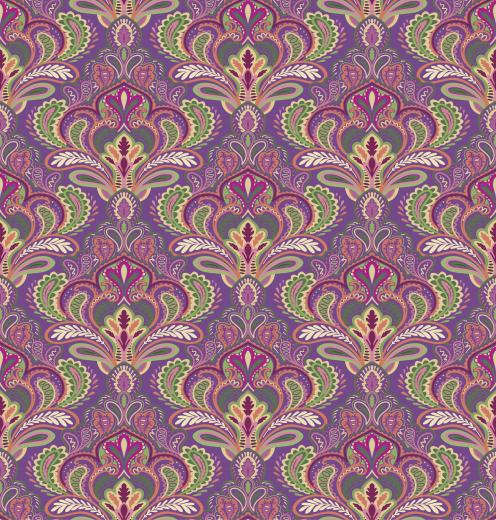 🔥 Free Download Purple Victorian Background Pattern Wallpaper by ...