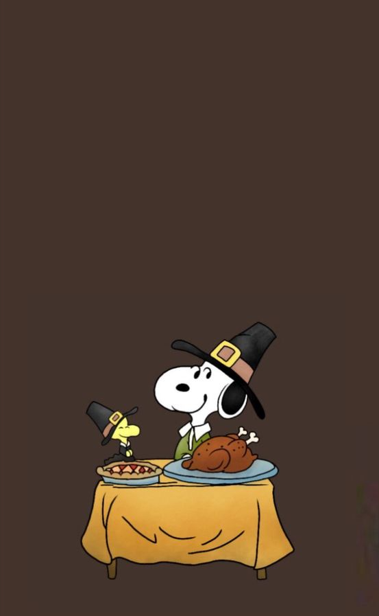 🔥 [100+] Snoopy Thanksgiving Wallpapers | WallpaperSafari