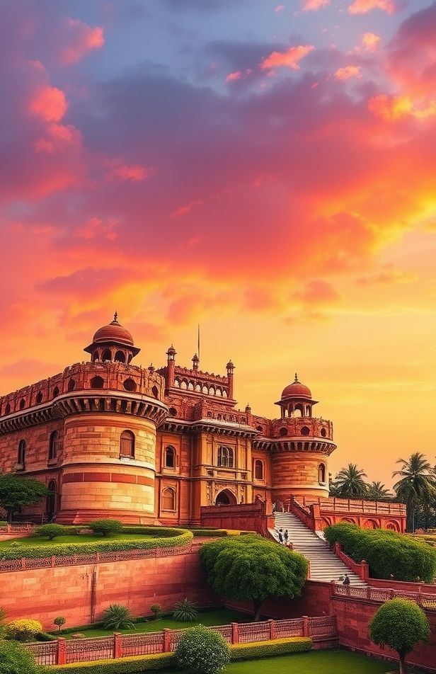 🔥 Free Download Red Fort Wallpaper by @reginamorgan | WallpaperSafari