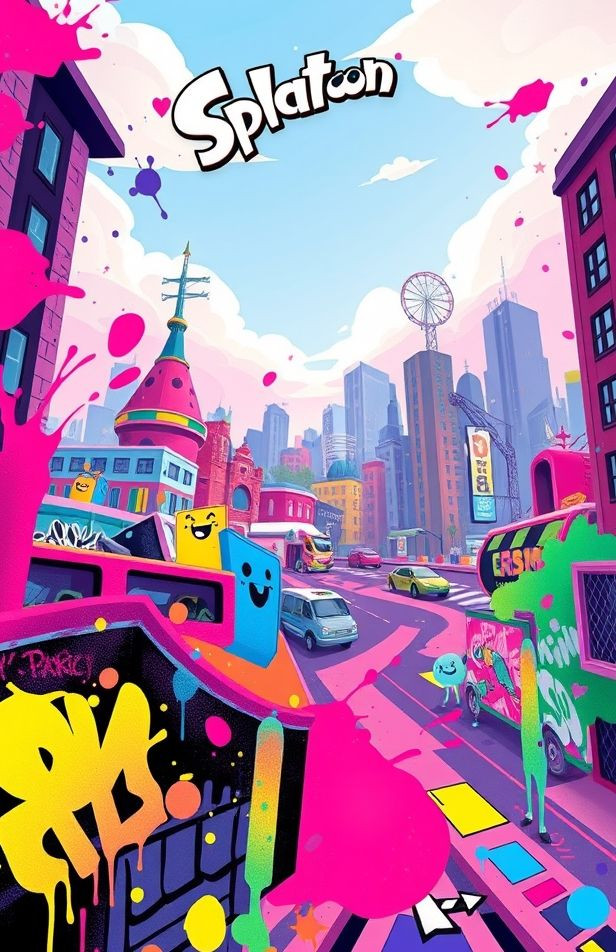 🔥 [70+] Splatoon Backgrounds | WallpaperSafari