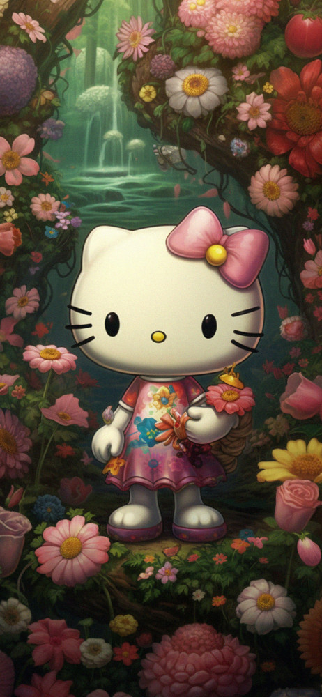🔥 [40+] Hello Kitty Pretty Wallpapers | WallpaperSafari