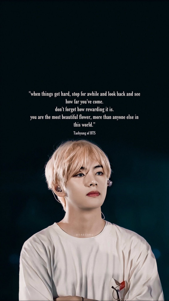 🔥 Free Download Bts V Taehyung Quote Wallpaper Army S Amino by @annm | WallpaperSafari