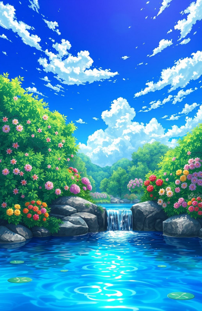 🔥 [50+] Anime Nature Wallpapers | WallpaperSafari