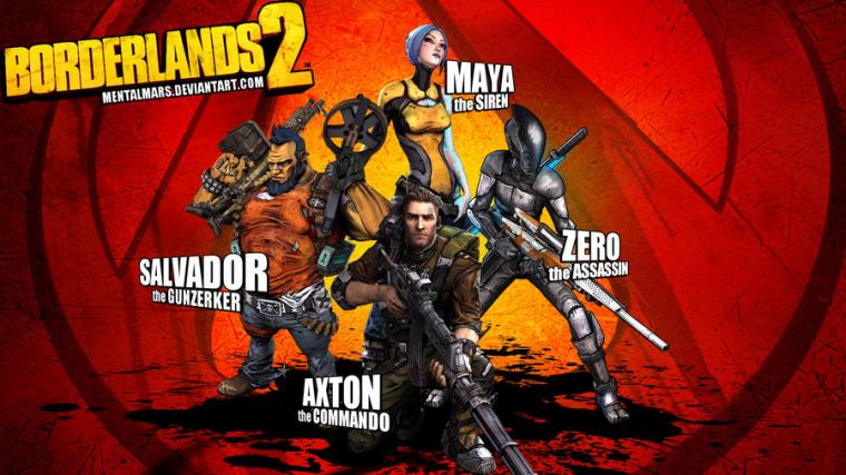 Free download Borderlands 2 Wallpaper Heroes Pose Again by mentalmars ...