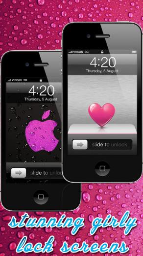 🔥 [50+] Girly Lock Screen Wallpapers | WallpaperSafari