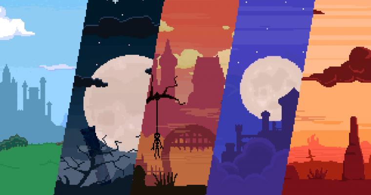 🔥 Free Download Step Into The Abyss Pixel Art By Me Minecraft by ...