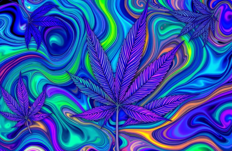 🔥 [70+] Psychedelic Weed Wallpapers | WallpaperSafari