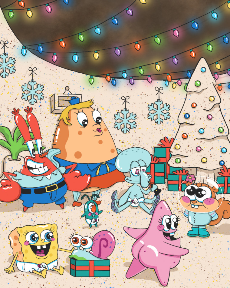 🔥 [40+] SpongeBob Christmas Desktop Wallpapers | WallpaperSafari